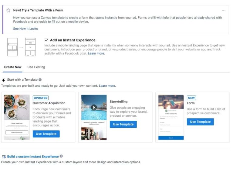 Facebook's Instant Experience: A Mobile Masterpiece | AdLeaks