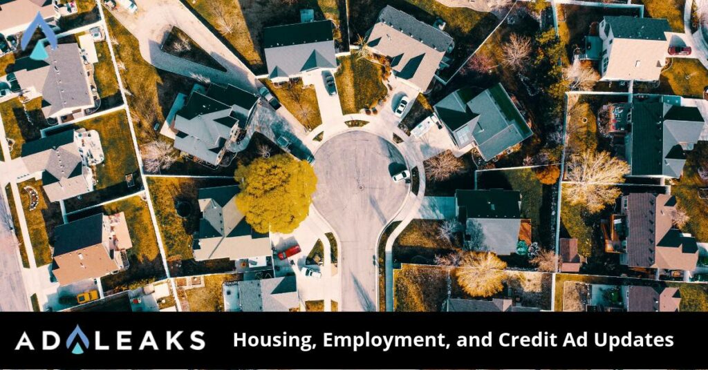 Facebook Changes: Housing, Employment, and Credit Ads | AdLeaks